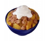Fresh Peach Crisp – Diabetic Friendly | Throw Together Meals